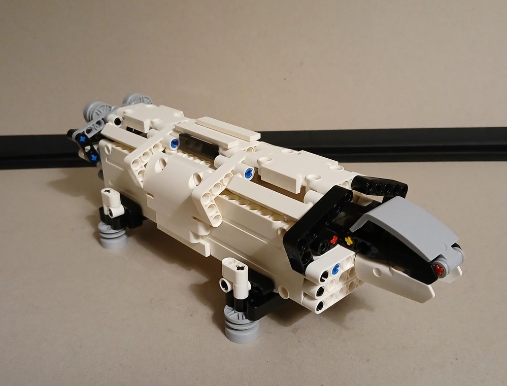 LEGO MOC Space cargo ship by pnovdenx | Rebrickable - Build with LEGO