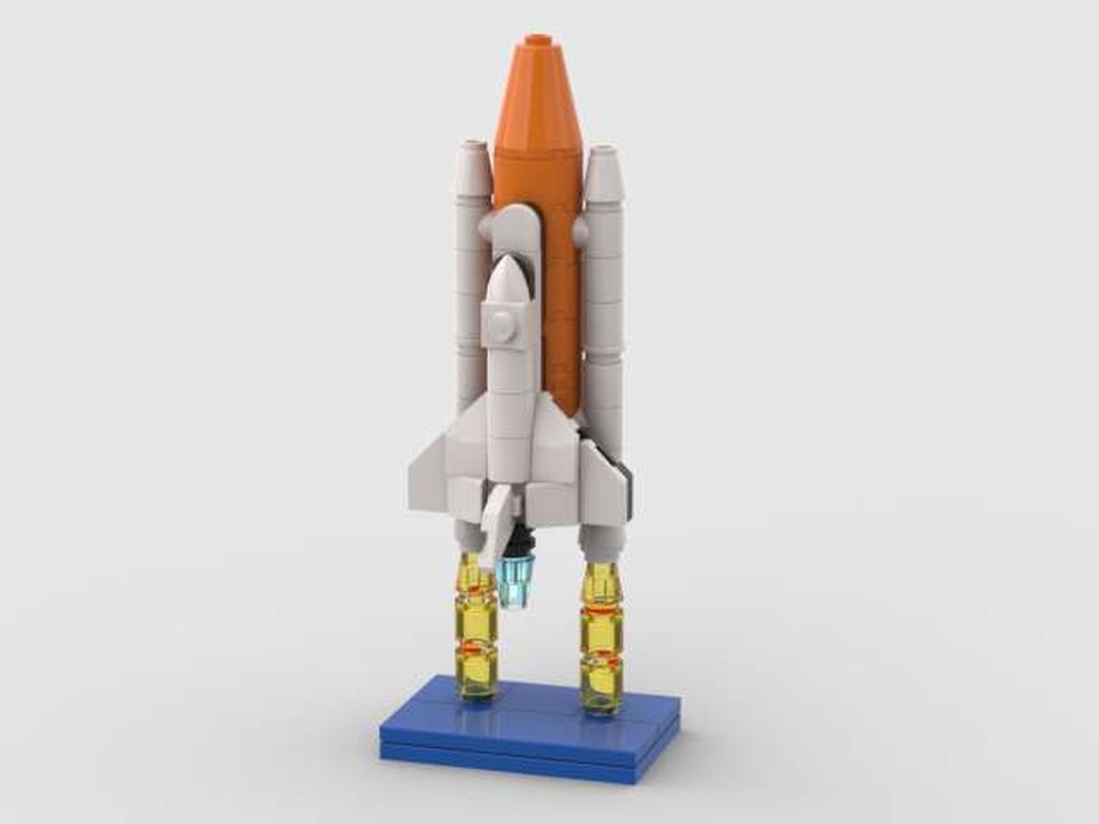 LEGO MOC nano Space Shuttle launching by ej76az | Rebrickable - Build ...