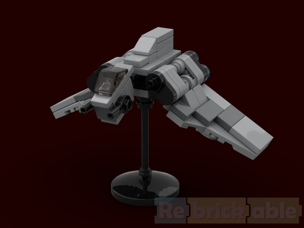LEGO MOC Imperial Attack Shuttle by LKBuilds | Rebrickable - Build with ...