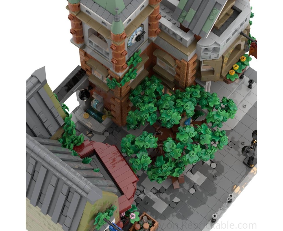 LEGO MOC Village Square by rebelnili | Rebrickable - Build with LEGO