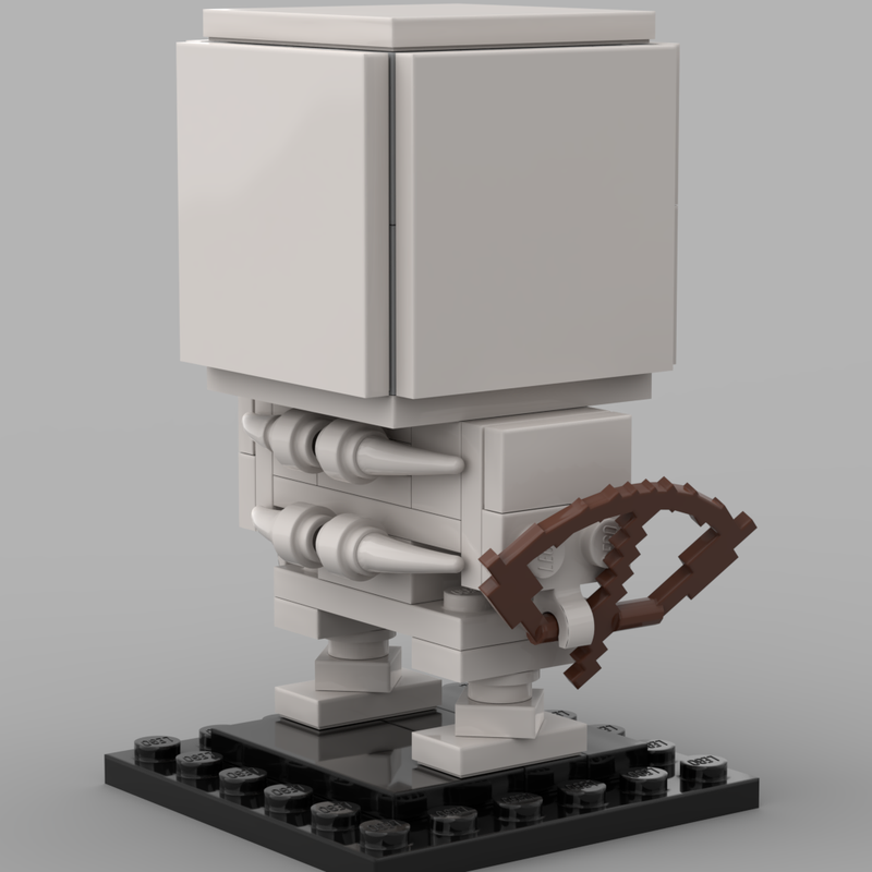 LEGO MOC Minecraft Skeleton by SatFair | Rebrickable - Build with LEGO