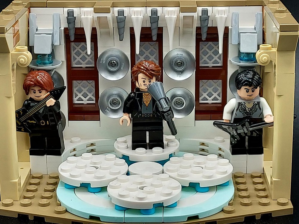 LEGO MOC Yule Ball - Dance Floor by TrevorToad | Rebrickable - Build ...