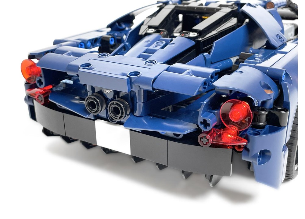 Lego Moc 42154 Ford Gt Rc Mod For Led Light By Otrans Rebrickable