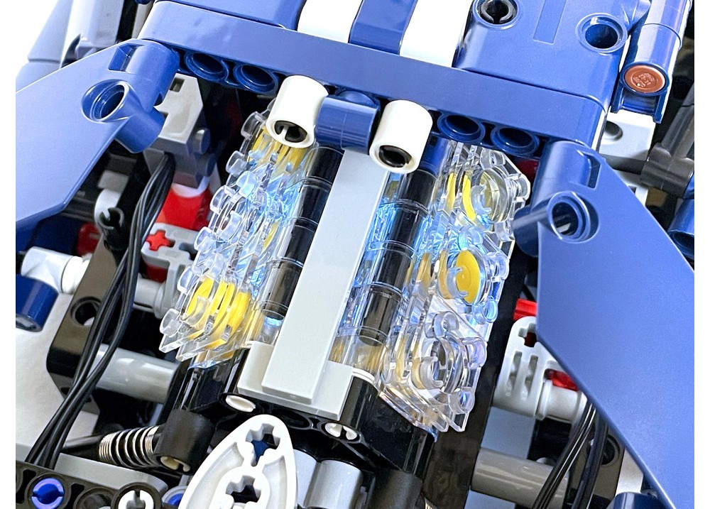 Lego Moc 42154 Ford Gt Rc Mod For Led Light By Otrans Rebrickable