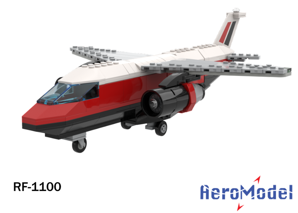 LEGO MOC RF-1100 by Shturmovik | Rebrickable - Build with LEGO