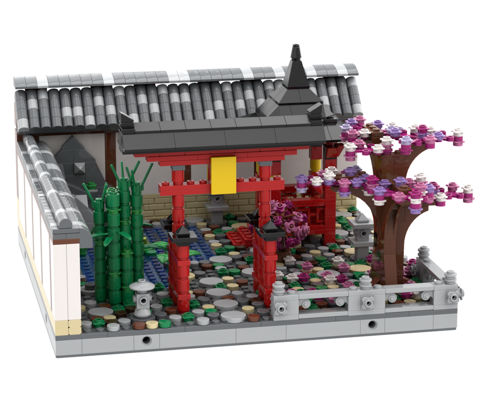 LEGO MOC-202335 Japanese Zen Garden by porklegoguy | Rebrickable ...