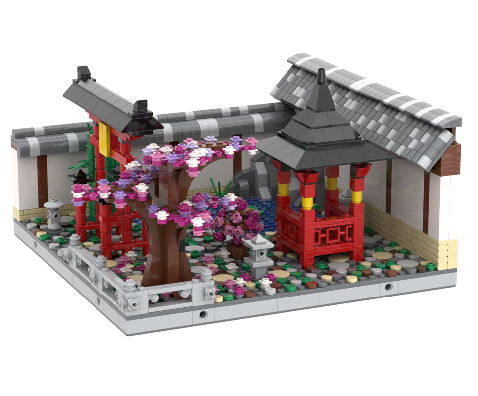 LEGO MOC-202335 Japanese Zen Garden by porklegoguy | Rebrickable ...