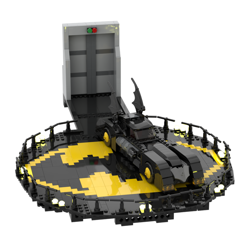 LEGO MOC Batmobile Display by porklegoguy | Rebrickable - Build with LEGO