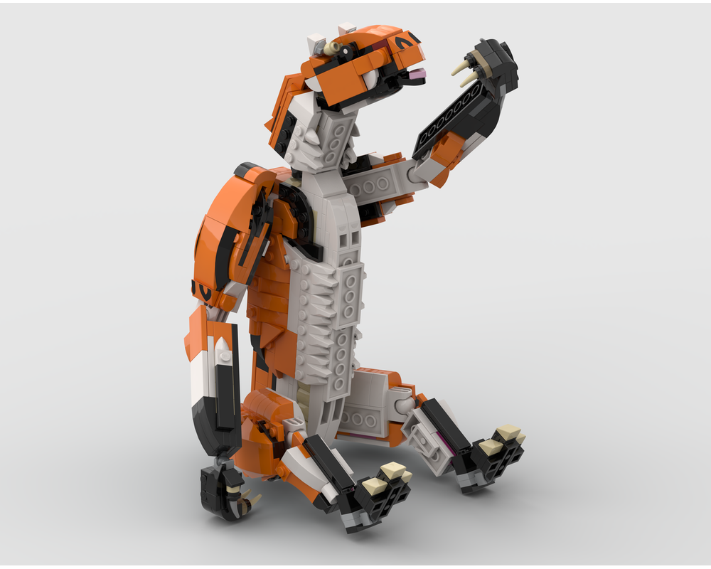 LEGO MOC Chalicotherium goldfussi by KarateKarnt | Rebrickable - Build ...