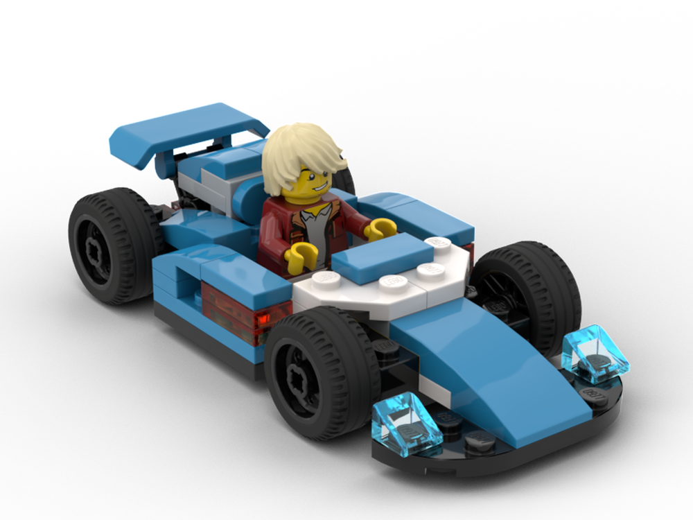 LEGO MOC 60285 - F1 Race Car by hoppepe | Rebrickable - Build with LEGO