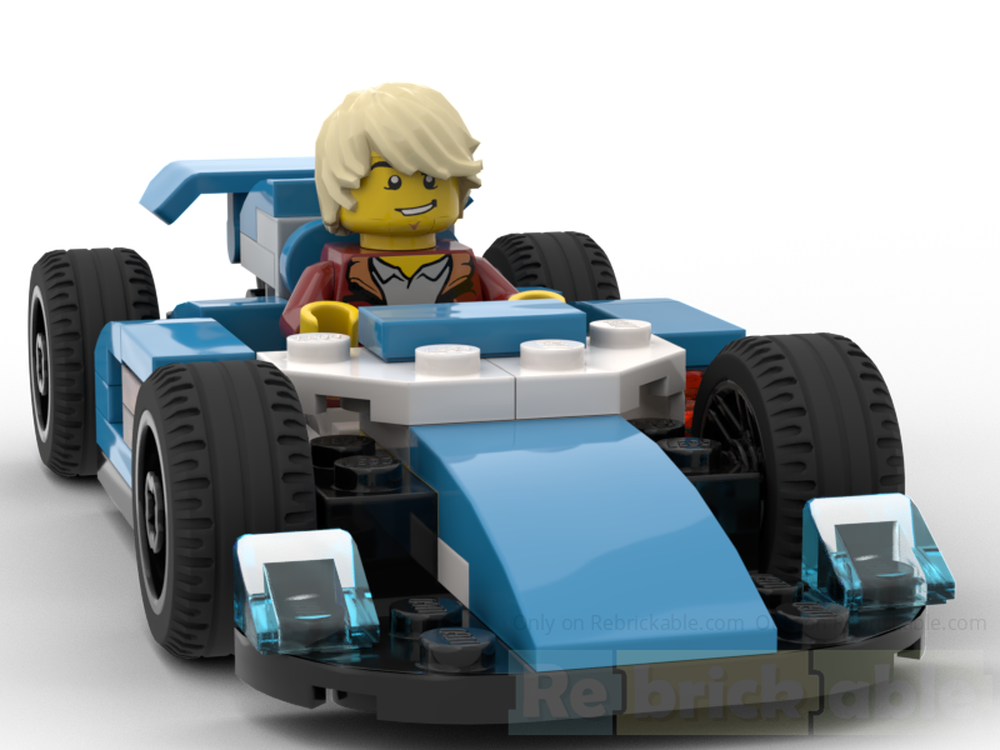 Lego Moc 60285 F1 Race Car By Hoppepe Rebrickable Build With Lego