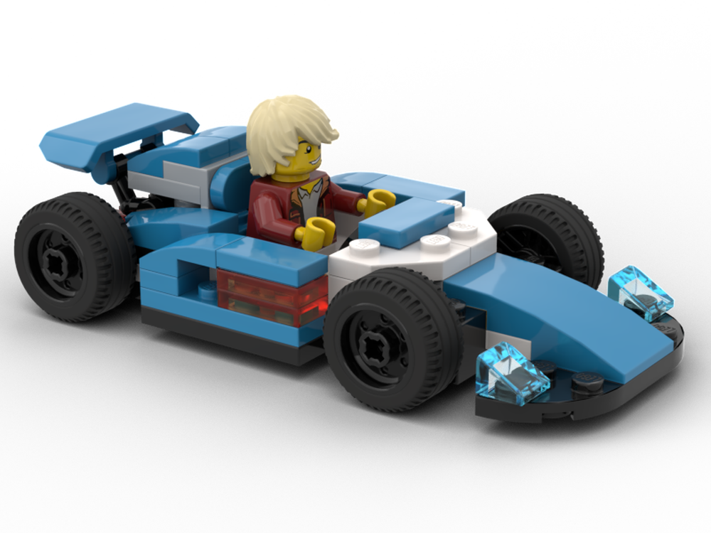 LEGO MOC 60285 - F1 Race Car by hoppepe | Rebrickable - Build with LEGO