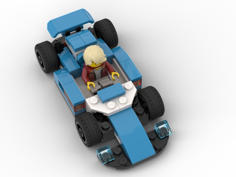Lego Moc 60285 F1 Race Car By Hoppepe Rebrickable Build With Lego
