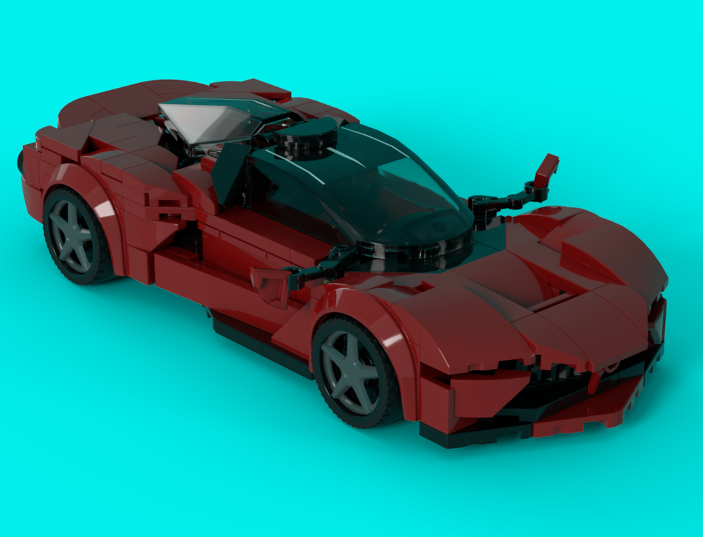 LEGO MOC LaFerrari by AYKREN | Rebrickable - Build with LEGO