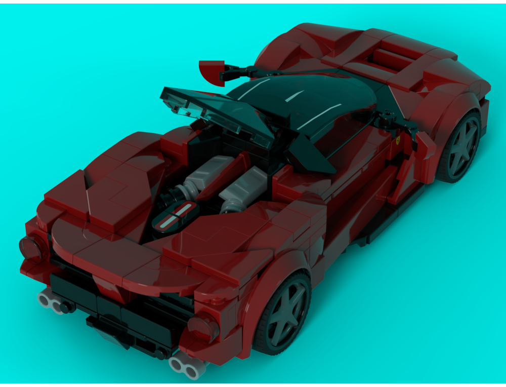 LEGO MOC LaFerrari by AYKREN | Rebrickable - Build with LEGO