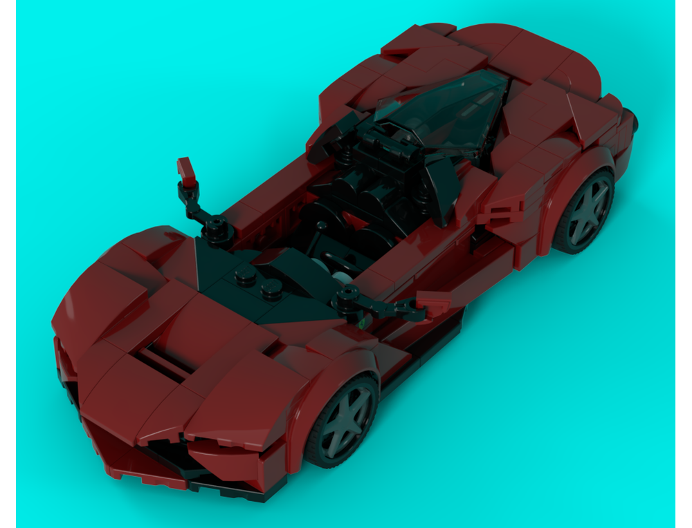 LEGO MOC LaFerrari by AYKREN | Rebrickable - Build with LEGO
