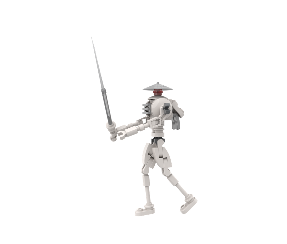 LEGO MOC 11 White samurai by MyKidisanAlien | Rebrickable - Build with LEGO
