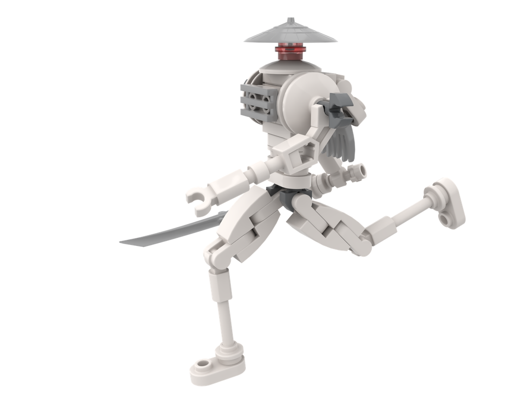 LEGO MOC 11 White samurai by MyKidisanAlien | Rebrickable - Build with LEGO
