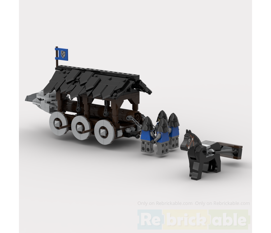 LEGO MOC Black Falcon Battering Ram by emk.offline | Rebrickable ...