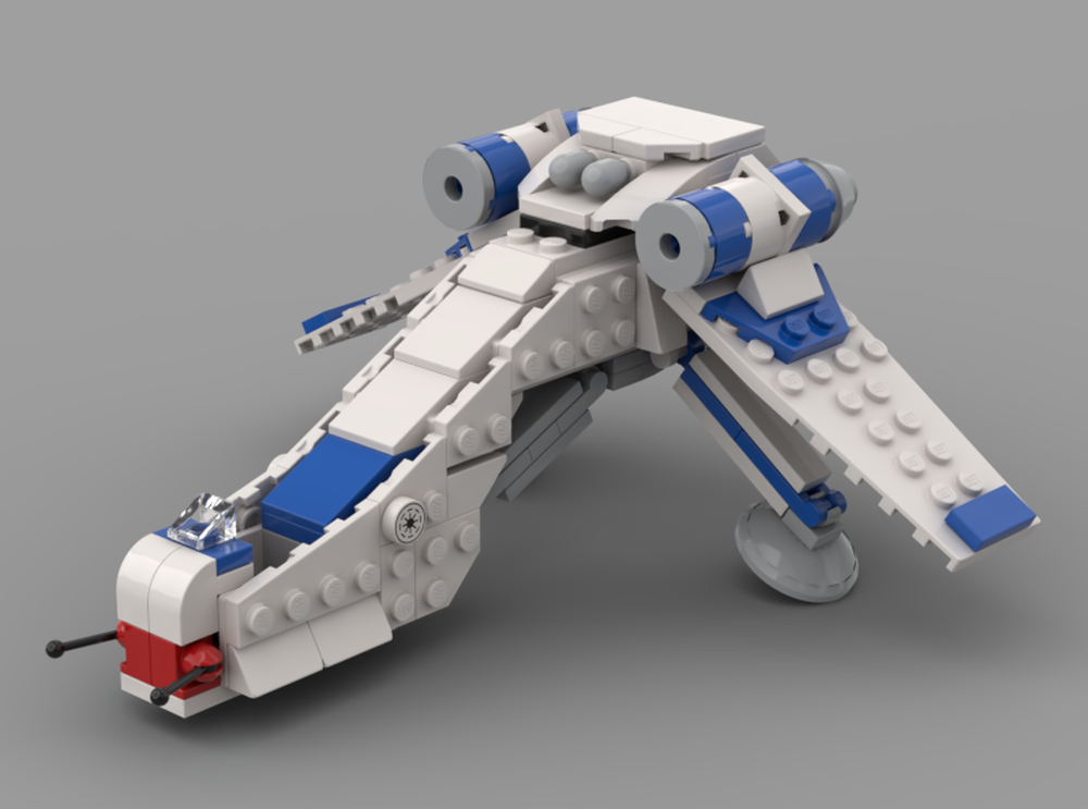 LEGO MOC Republic Dropship Microfighter by A_Wooly_Mammoth ...