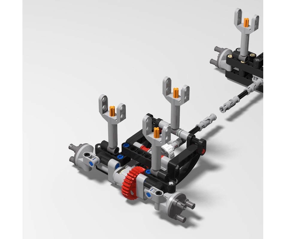 LEGO MOC-202357 Adjustable height suspension by jgirden | Rebrickable ...