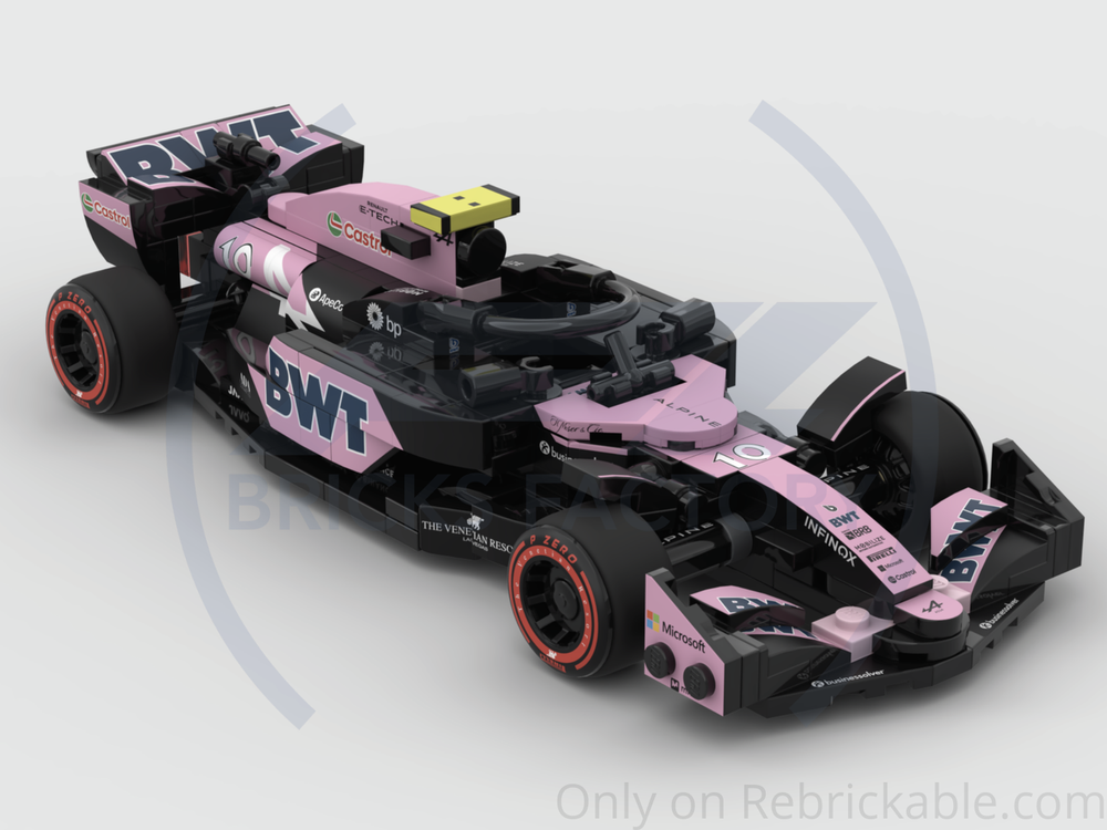 LEGO MOC F1 Alpine A524 Las Vegas/Qatar/Abu Dhabi by Pit Lane Bricks ...