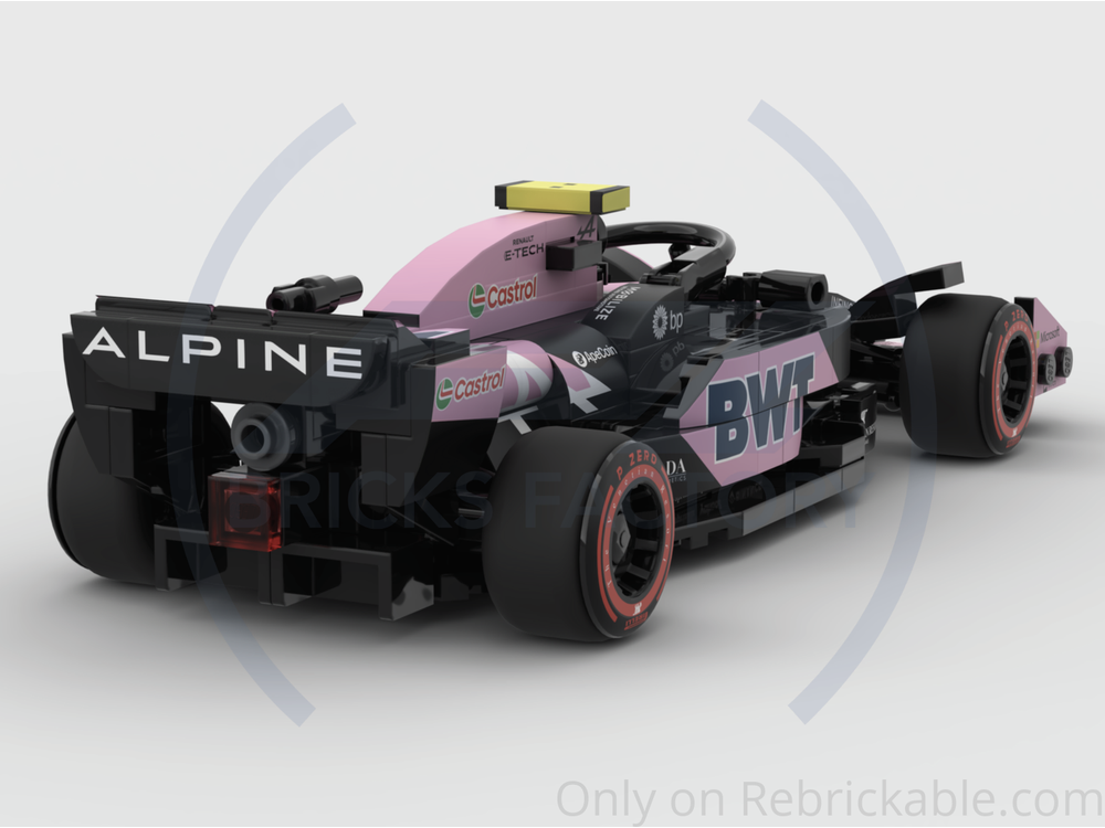LEGO MOC F1 Alpine A524 Las Vegas/Qatar/Abu Dhabi by Pit Lane Bricks ...