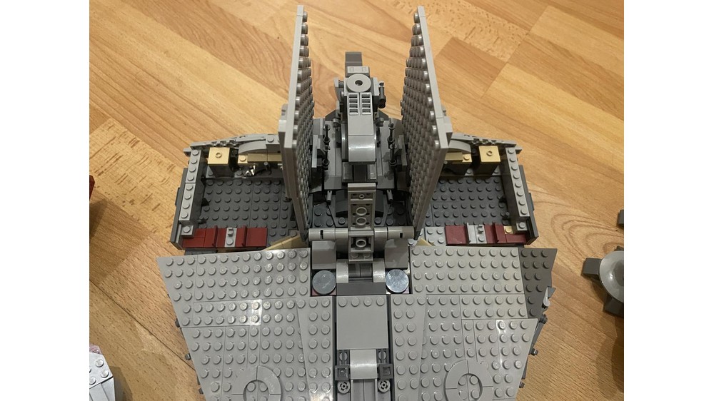 Lego Moc Acclamator Class Playset 75257 Alternative Republic Colour