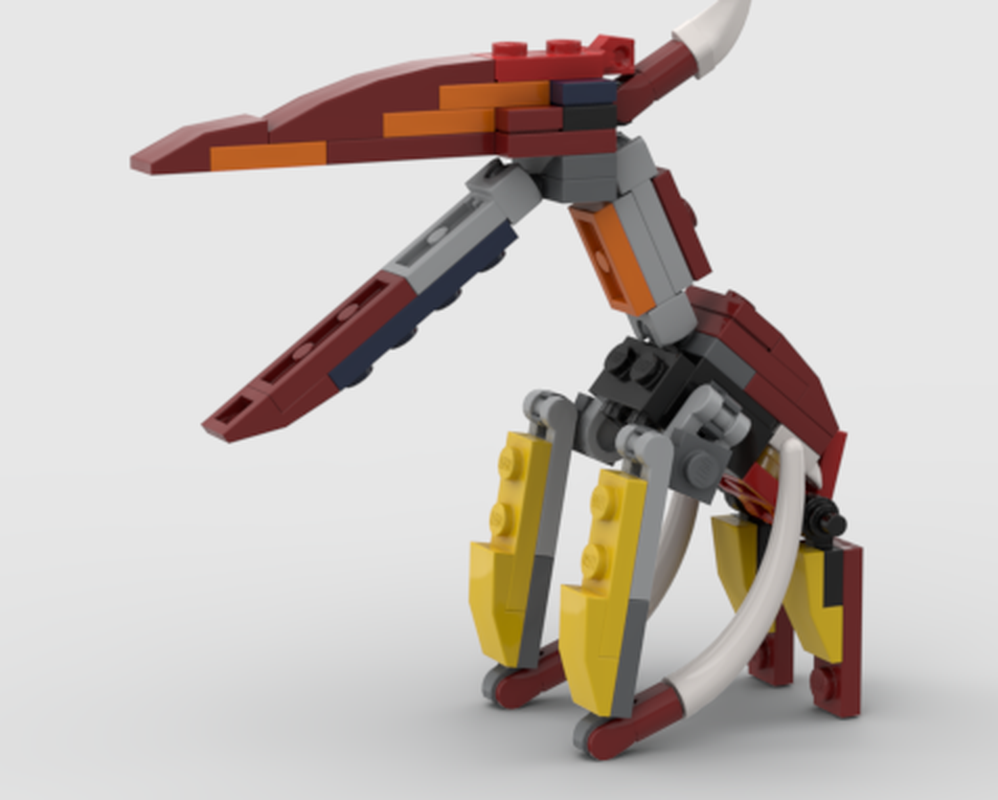 LEGO MOC 31102 pteranodon longiceps 1:22 by Ddommark | Rebrickable ...