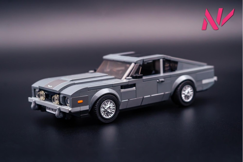 Lego Moc Aston Martin V8 Vantage By Nv Carmocs Rebrickable Build