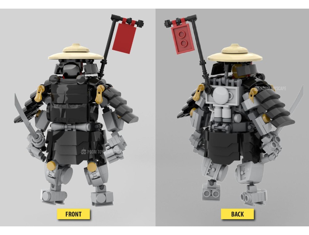LEGO MOC Oni Samurai Mech by poom_ts | Rebrickable - Build with LEGO