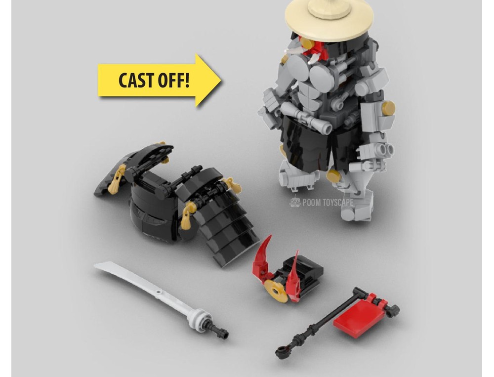 LEGO MOC Oni Samurai Mech by poom_ts | Rebrickable - Build with LEGO