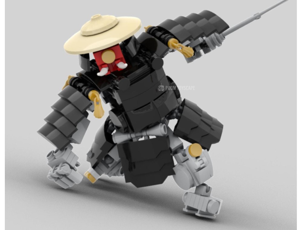 LEGO MOC Oni Samurai Mech by poom_ts | Rebrickable - Build with LEGO