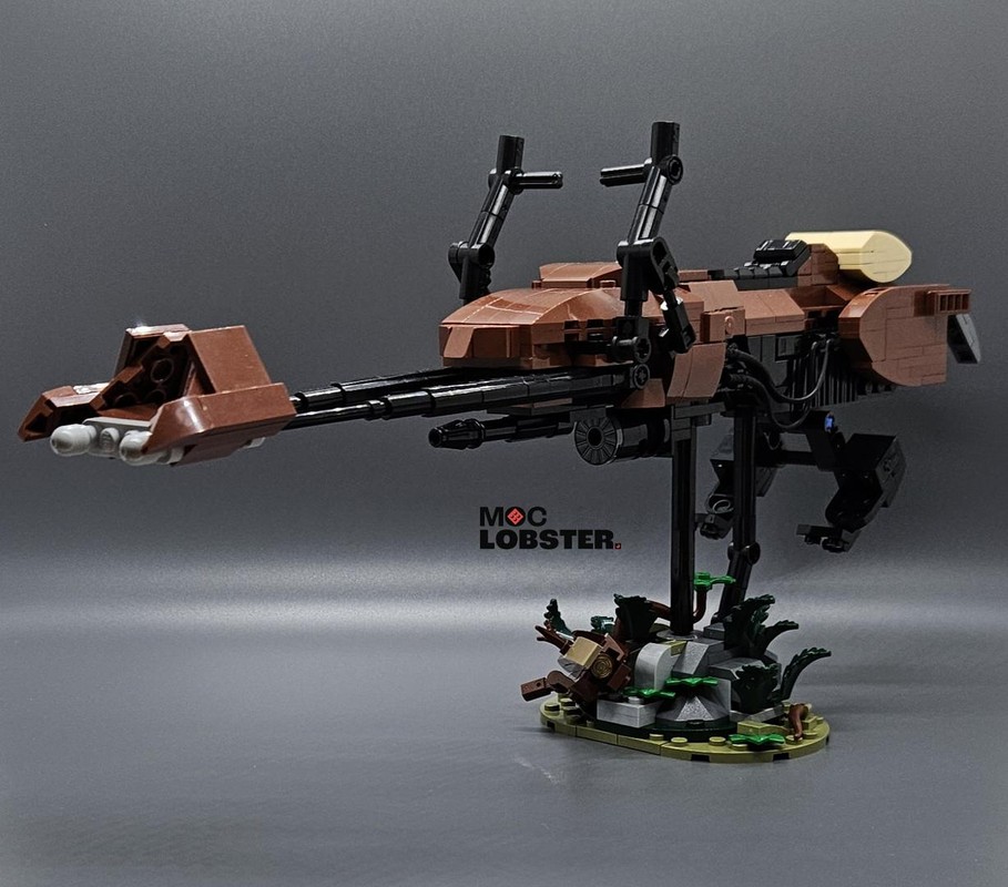 LEGO MOC 74-Z Speeder Bike by Moc_Lobster | Rebrickable - Build with LEGO