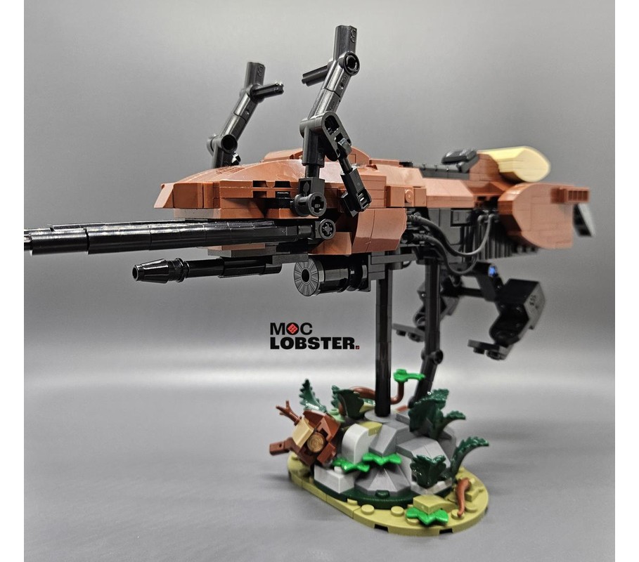 LEGO MOC 74-Z Speeder Bike by Moc_Lobster | Rebrickable - Build with LEGO