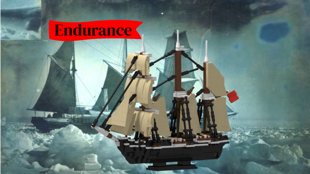 LEGO MOC The Endurance MOC by Mr.Snicker | Rebrickable - Build with LEGO