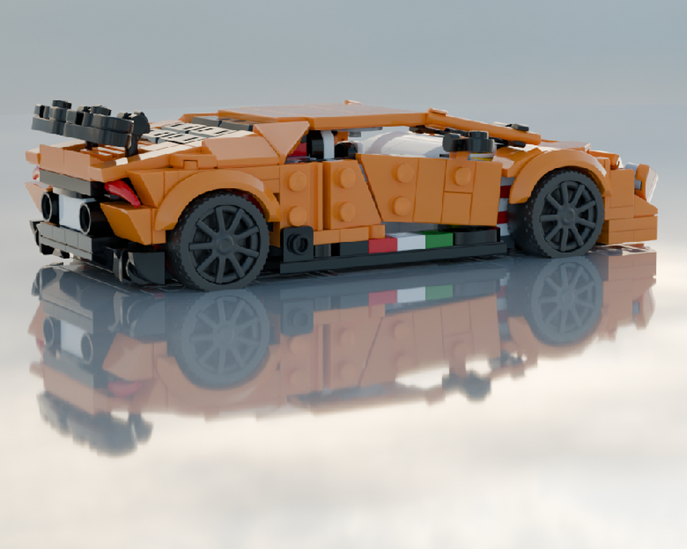 LEGO MOC Lamborghini Huracan Performante by Thecarmoccer | Rebrickable - Build with LEGO