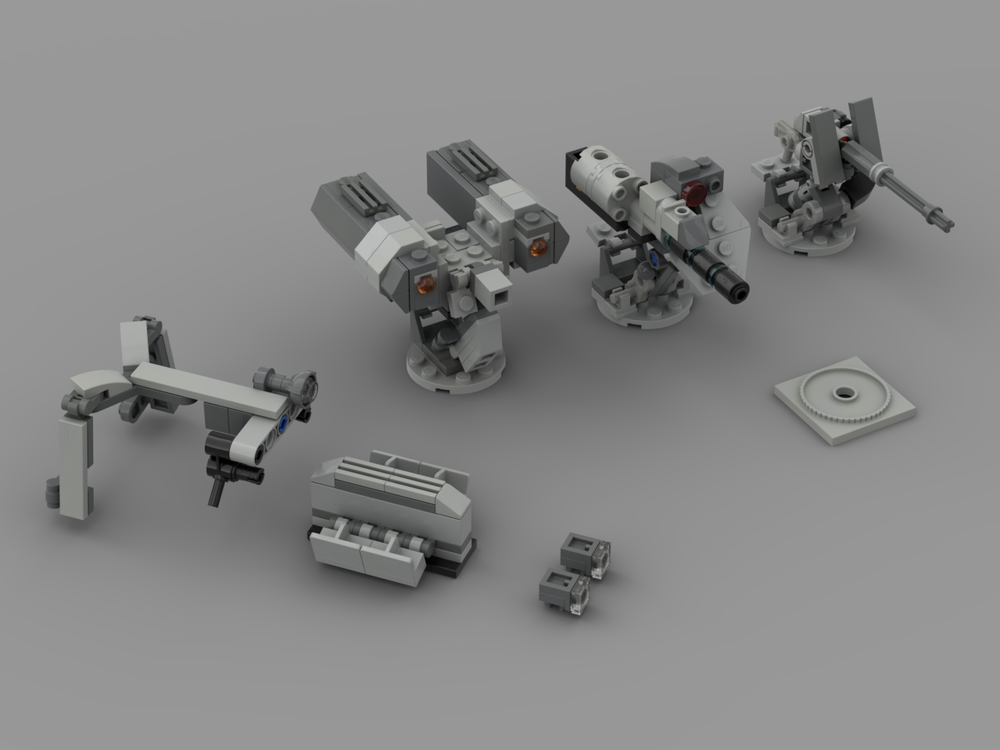 LEGO MOC M12 Warthog Variant Expansion Pack — Gauss 'Hog, Rocket 'Hog ...