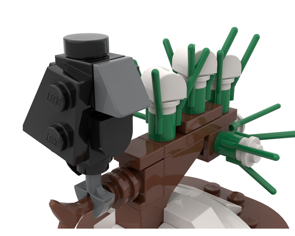 LEGO MOC 02 Crow by MyKidisanAlien | Rebrickable - Build with LEGO