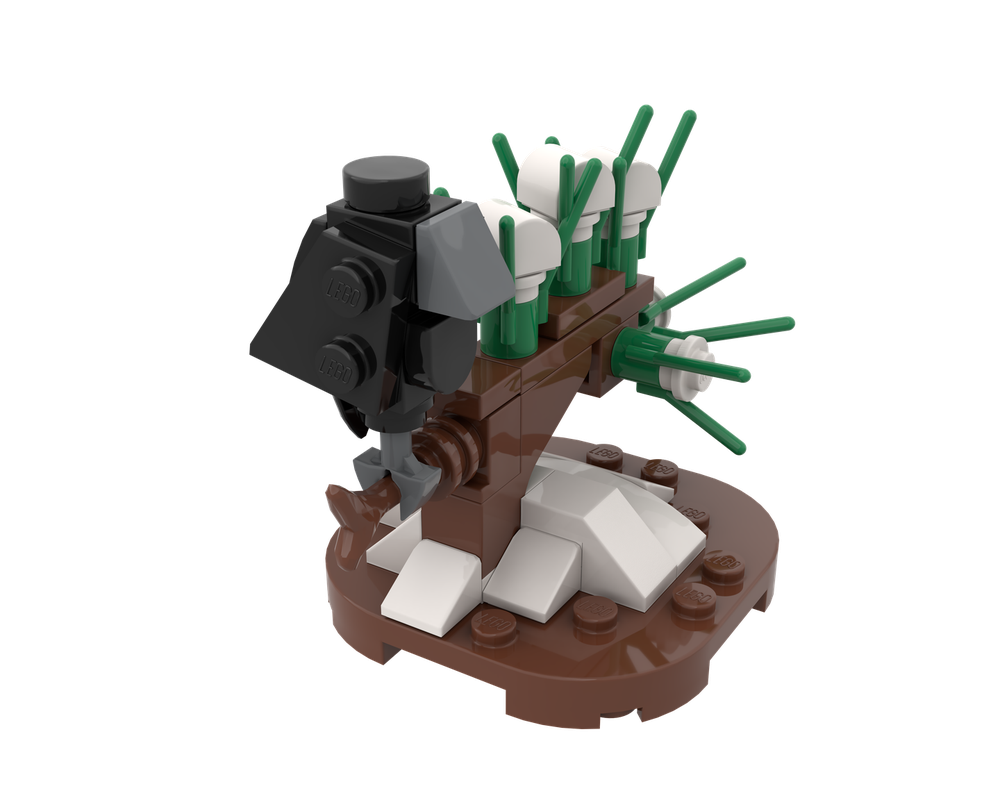 LEGO MOC 02 Crow by MyKidisanAlien | Rebrickable - Build with LEGO