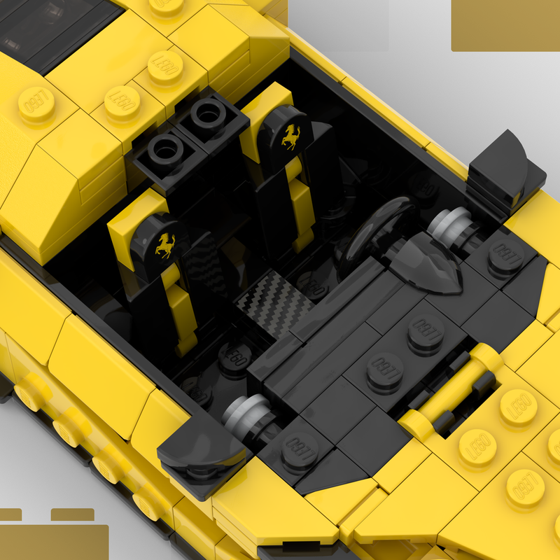 LEGO MOC Ferrari F12 TDF by Brick-My-Ride | Rebrickable - Build with LEGO