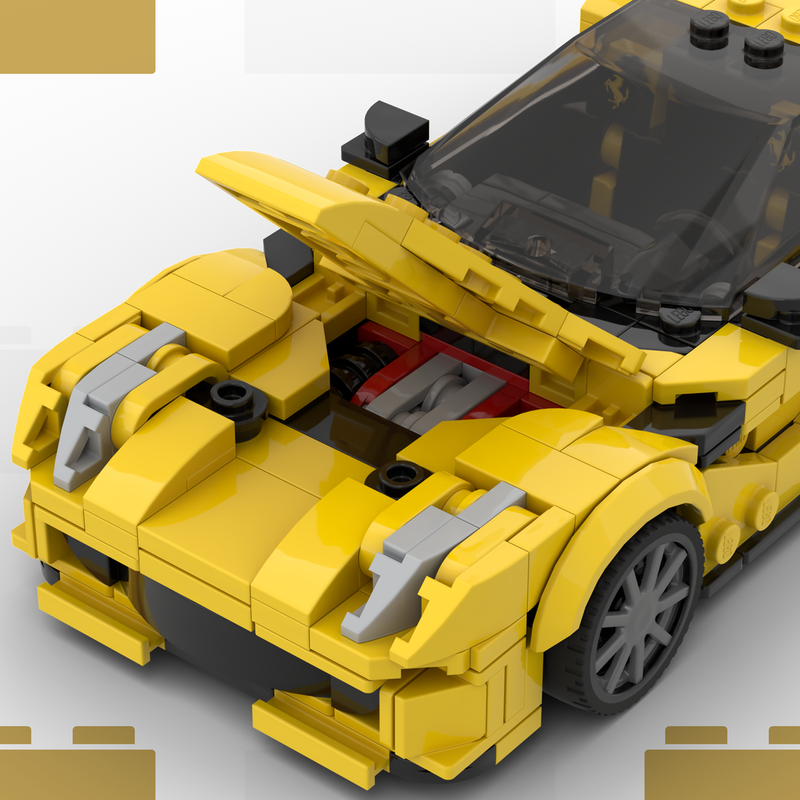 LEGO MOC Ferrari F12 TDF by Brick-My-Ride | Rebrickable - Build with LEGO