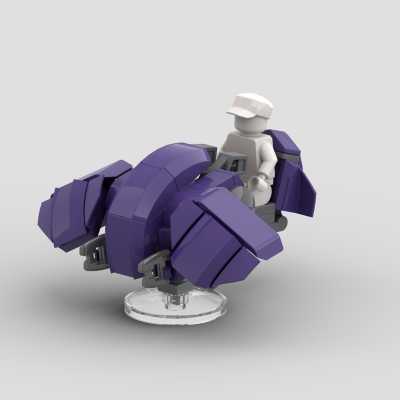 LEGO MOC Canon Karo'etba-pattern Ghost by Pakaru.builds | Rebrickable ...
