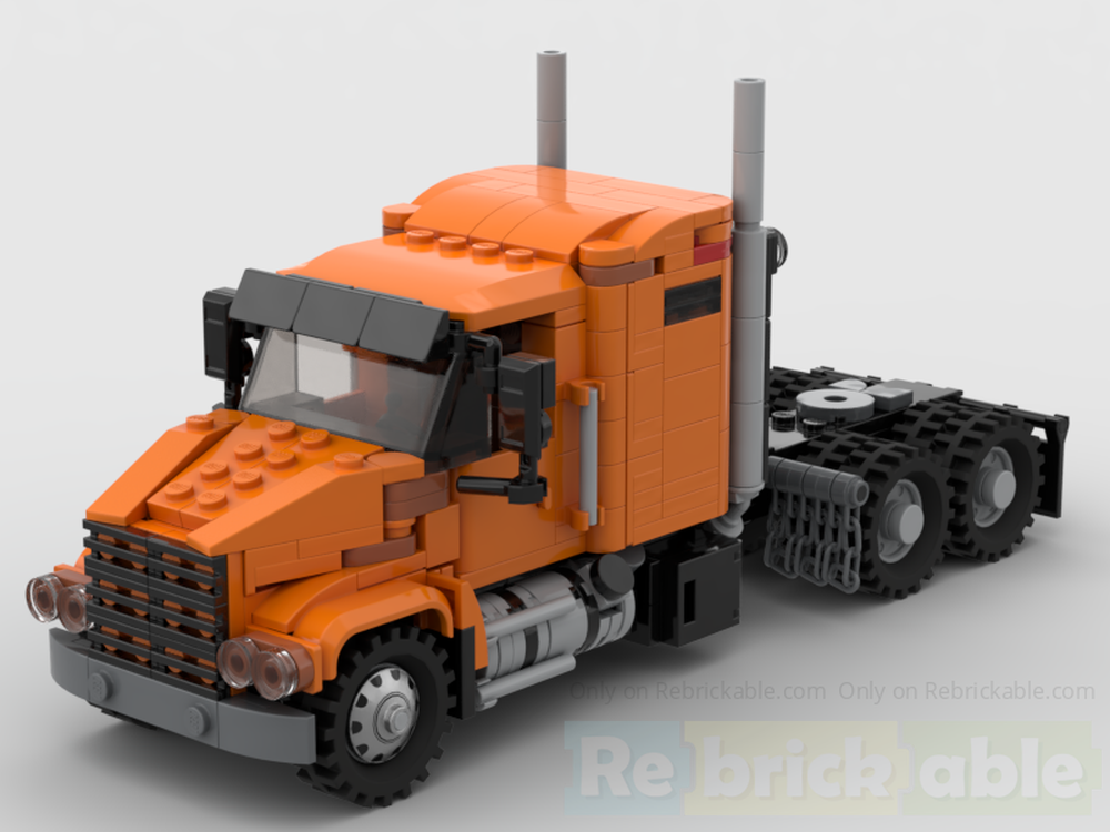 LEGO MOC 1st Generation Kenai HT-5300 Semi Cab by LegoForBlockheads ...