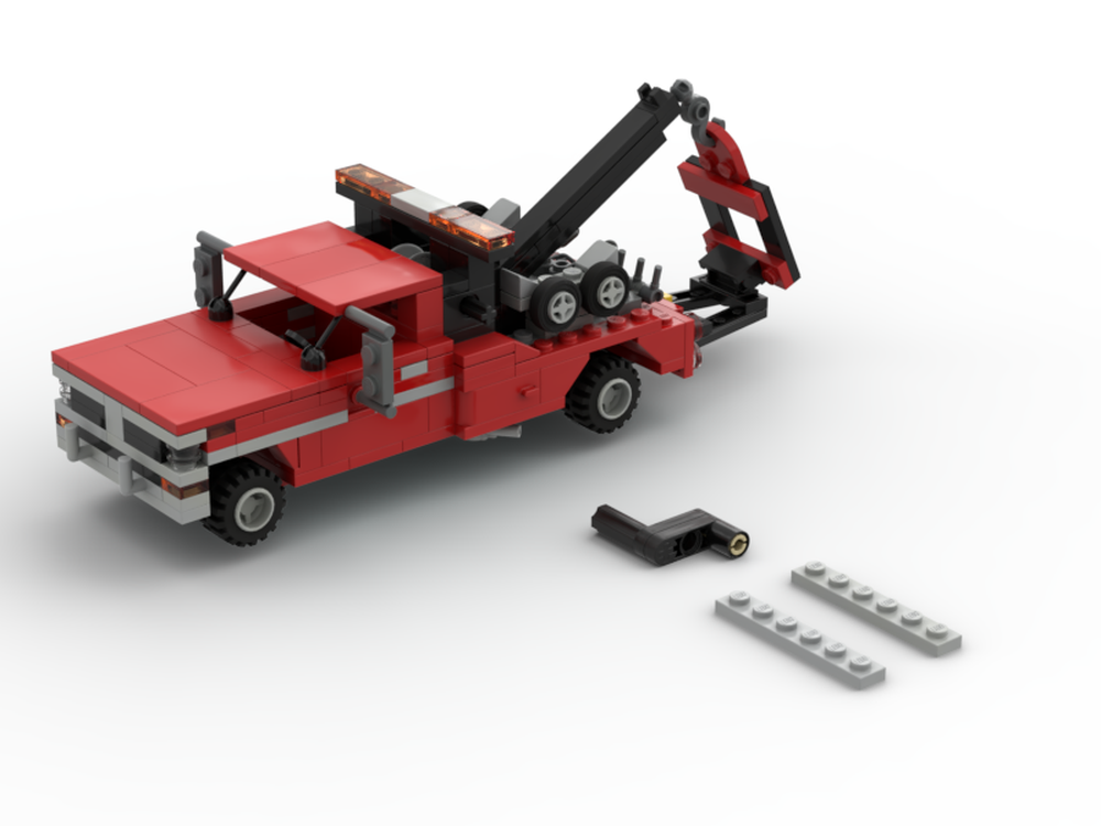 LEGO MOC 1972 Ford F-350 and Holmes 440 Sling Wrecker by N_LegoGarage ...