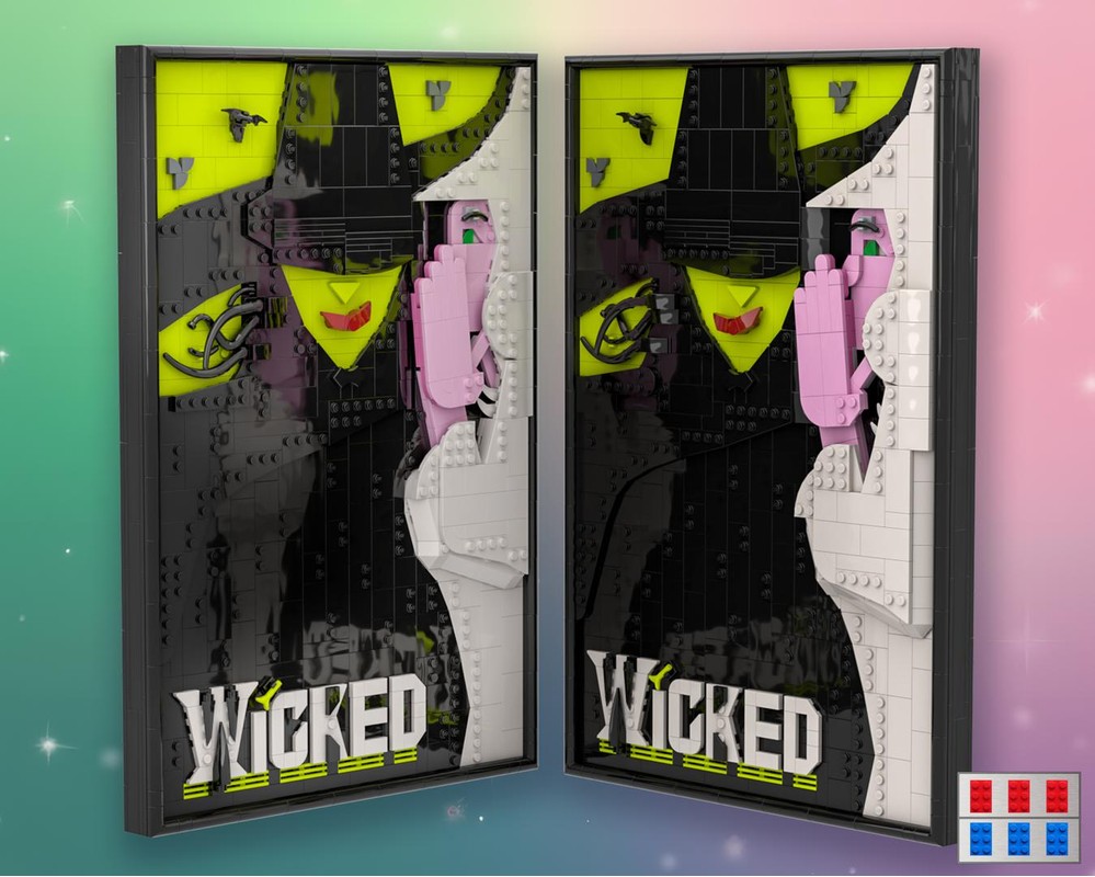 LEGO MOC Wicked Poster by benbuildslego | Rebrickable - Build with LEGO