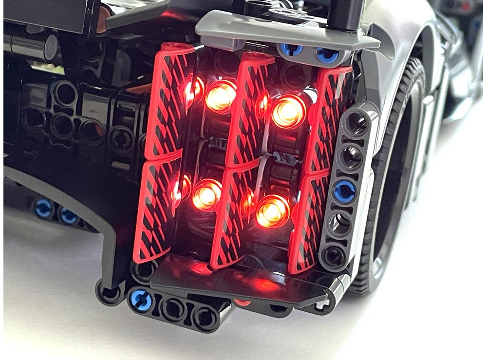 Lego Moc 42156 Peugeot 9x8 24h Le Mans Hybrid Hypercar Rc Mod For Led