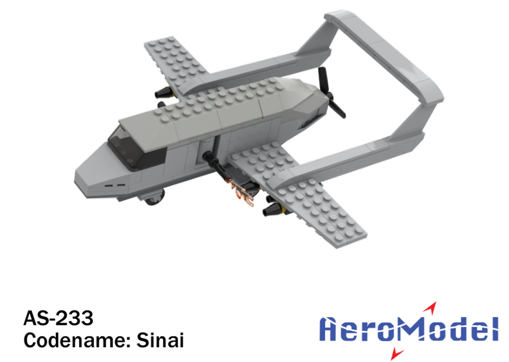 LEGO MOC AS-233 Sinai by Shturmovik | Rebrickable - Build with LEGO