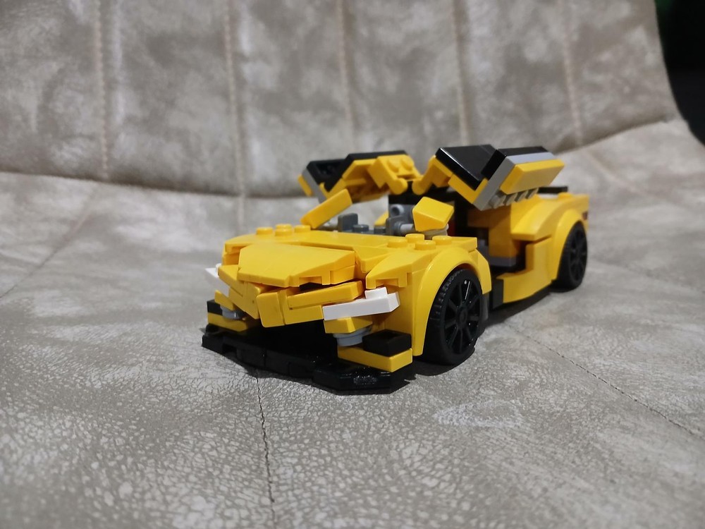 LEGO MOC 76901 Mclaren W1 by ZacMontesquieu | Rebrickable - Build with LEGO