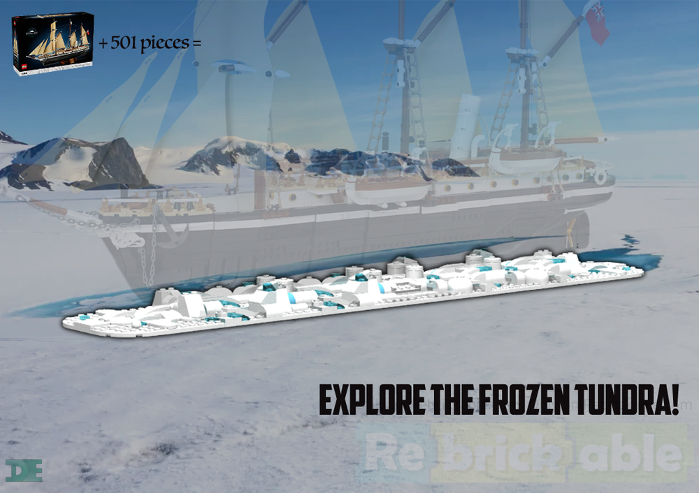 LEGO MOC-202447 The Endurance - Ice Base by BardicBricks | Rebrickable ...